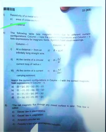 Karnataka 2nd PUC Physics Answer Key 2025 (All Sets) – Official ...